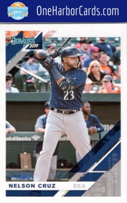 2019 Donruss Seattle Mariners Baseball Card #130 Nelson Cruz | eBay