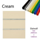 Slat Wall Panel Size 2400mmx1200mm 30 different colour UK Made | eBay UK