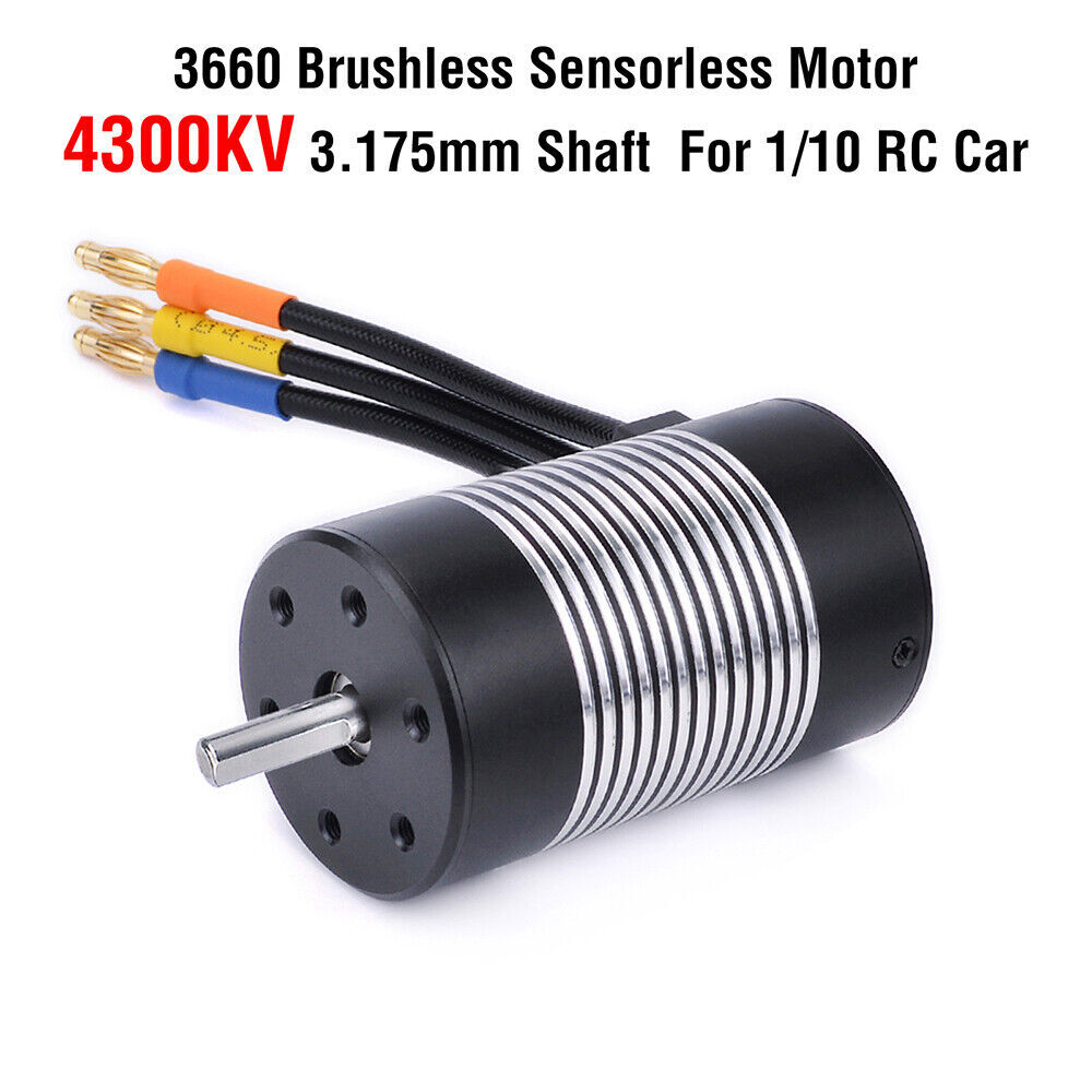 Rocket F540 3650 3660 3665 3670 4068 Brushless Motor for Traxxas 1/12 ...