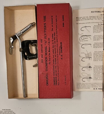 Fly Tying Vises & Tools - Thompson Model A Fly