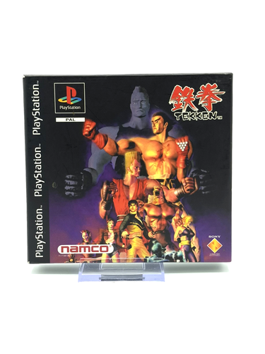 Tekken PlayStation 1 PS1 Card Box Game Cardboard Complete With Manual ...