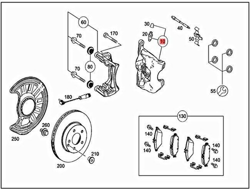 Ge MERCEDES C117 W176 X117 X156 A-CLASS W176 N 1765280009 C $7.65 ...