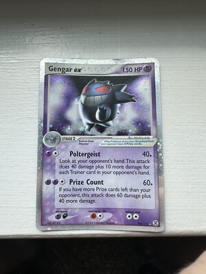 Pokémon TCG Gengar ex EX FireRed & LeafGreen 108/112 Holo Holo Rare EX ...