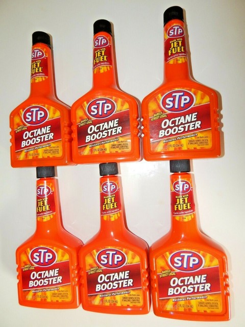 STP Octane Booster 65382 12 Fluid Ounces of Fuel Additive 6 Bottles for ...