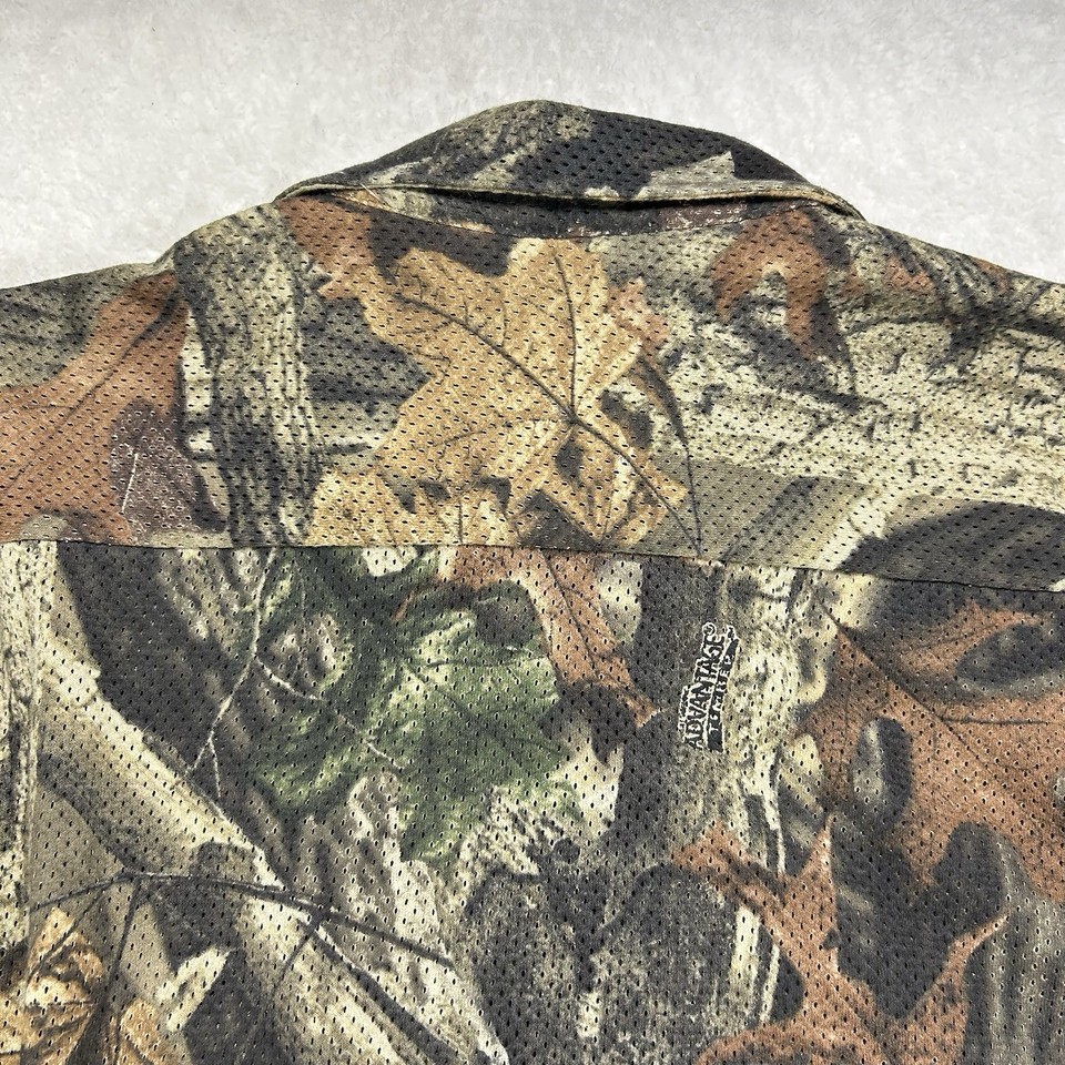 RedHead Mesh Camo Shirt Men’s 3XL Long Sleeve Timber Vented Hunting ...