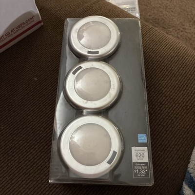 Commercial Electric 3-Light LED Puck Light Kit | eBay