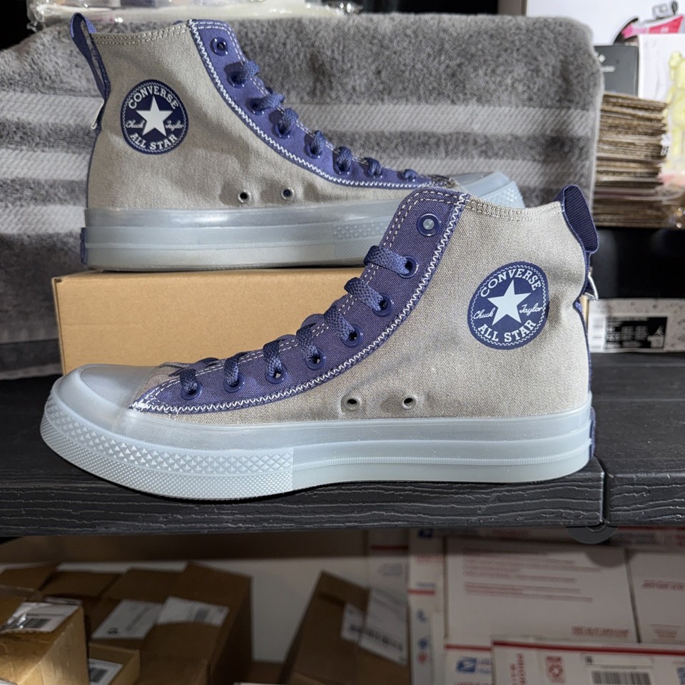 Converse Stone Grey Chuck Taylor All Star CX Explore High, Size 9M ...