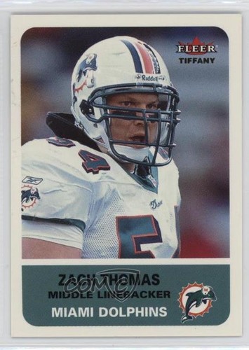 2002 Fleer Tradition Tiffany /225 Zach Thomas #102 HOF | eBay