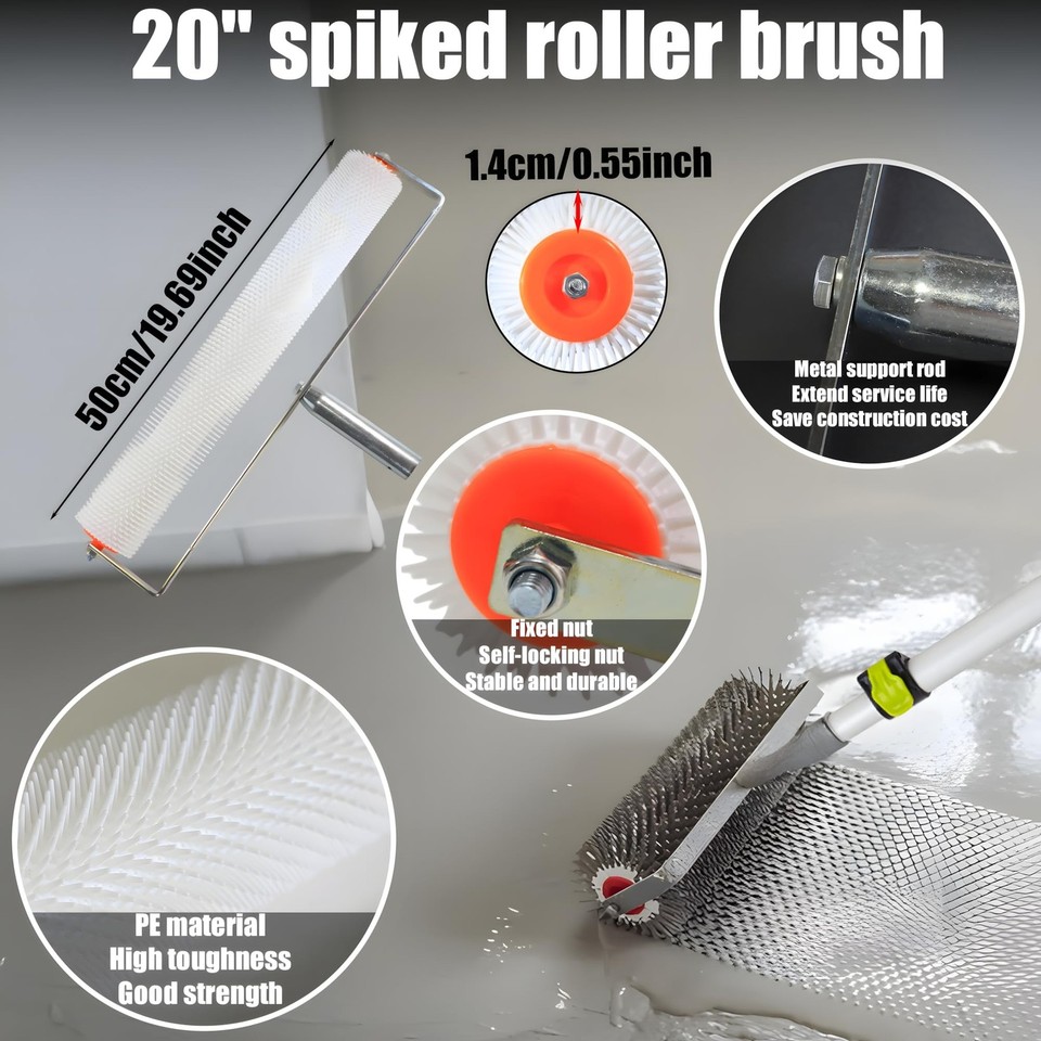 Self Leveling Cement Tool Kit,Epoxy Flooring Tool Kit,Self-Leveling ...