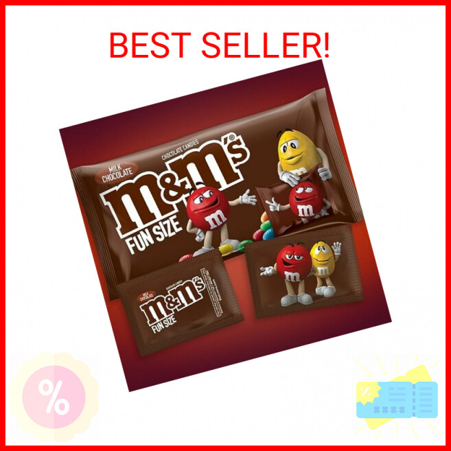 M&M'S Milk Chocolate Fun Size Candy Bag, 10.53oz | eBay