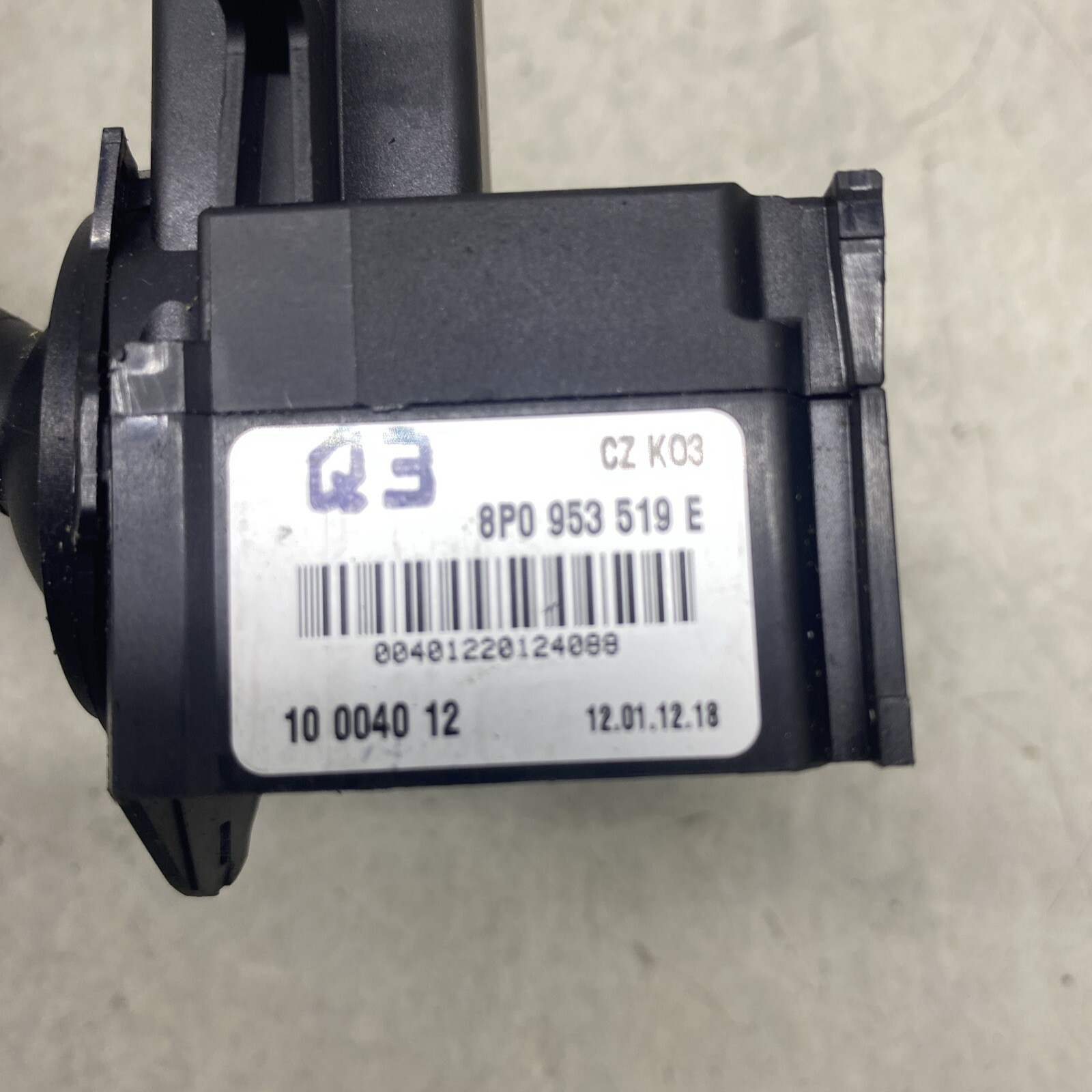 AUDI A3 8P 2010 COMBINATION WIPER STALK SWITCH 8P0953519E BOX22 | eBay