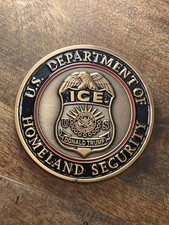 Immigration and Customs Enforcement Challenge Coin for sale online | eBay