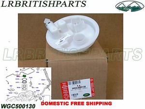 GENUINE LAND ROVER FUEL FILTER & COVER LR3 RANGE ROVER SPORT 05-09 ...