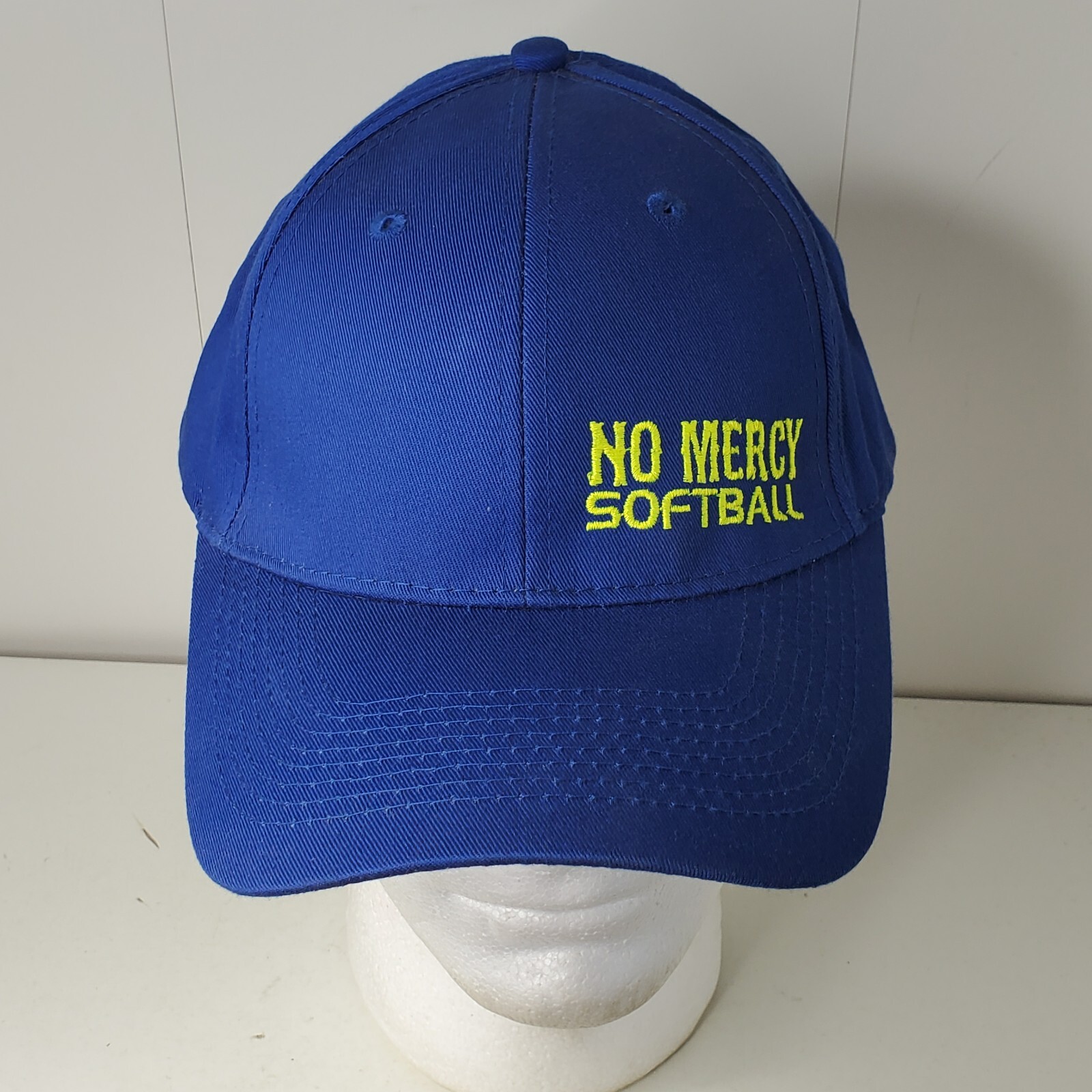 No Mercy Softball Softball Baseball Cap Adjustable Ha… - Gem