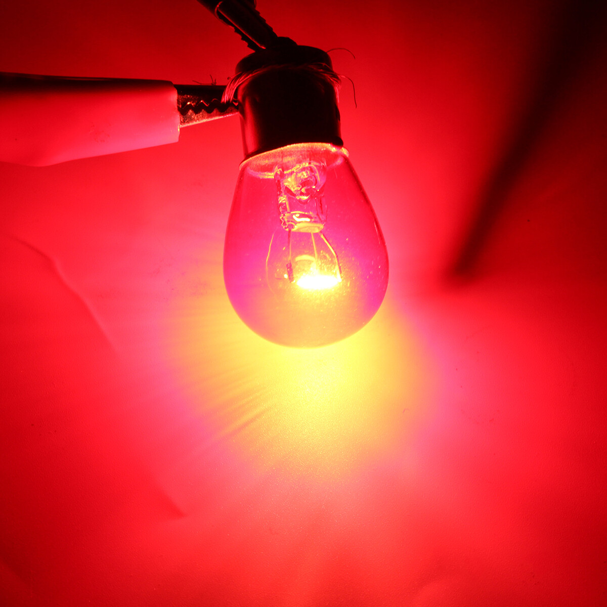 1156 RED 12V 21W BA15S Light Bulb Auto Car Brake Stop Signal Turn Tail ...