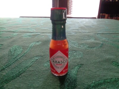 Miniature Tabasco Bottle 3.7ml | eBay