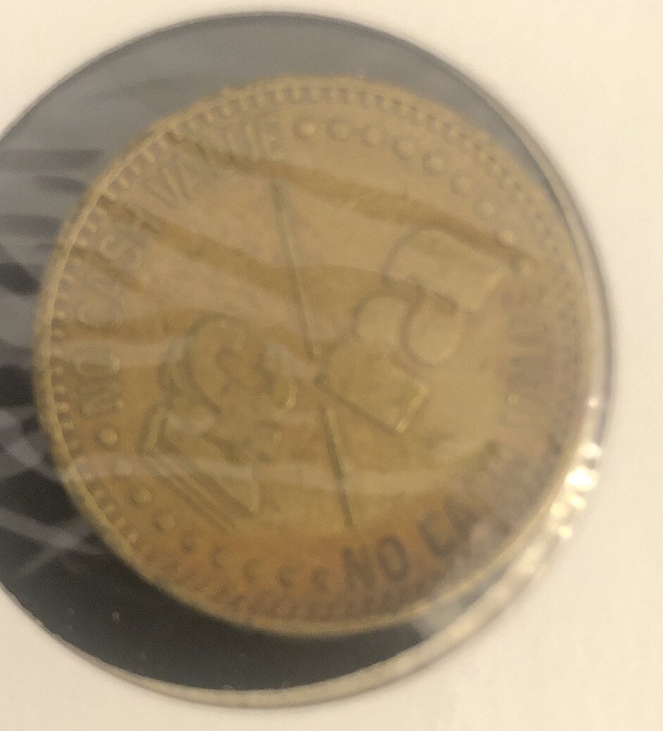 5 AC RA Lucky Winner Coins Redeem for Merchandise VINTAGE FAIRGROUND ...