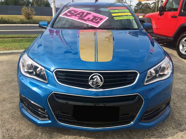 VF Holden Commodore Sedan ESM Muscle Stripe Track Bonnet & Boot Supreme ...