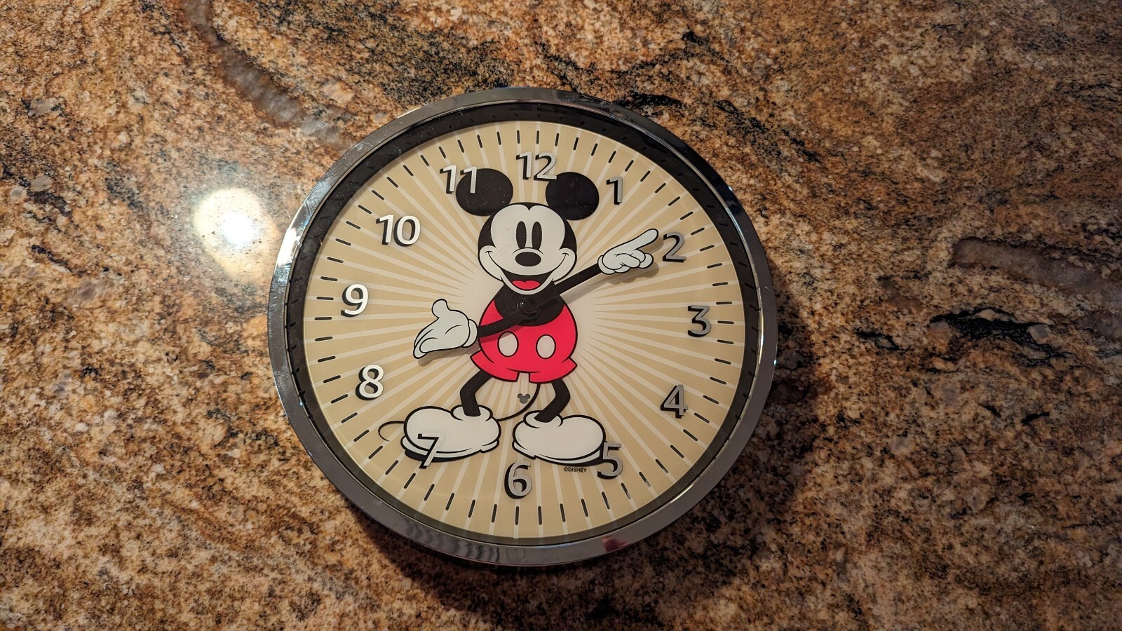 Amazon Echo Alexa Wall Clock Digital LED Smart Disp. Disney Mickey ...