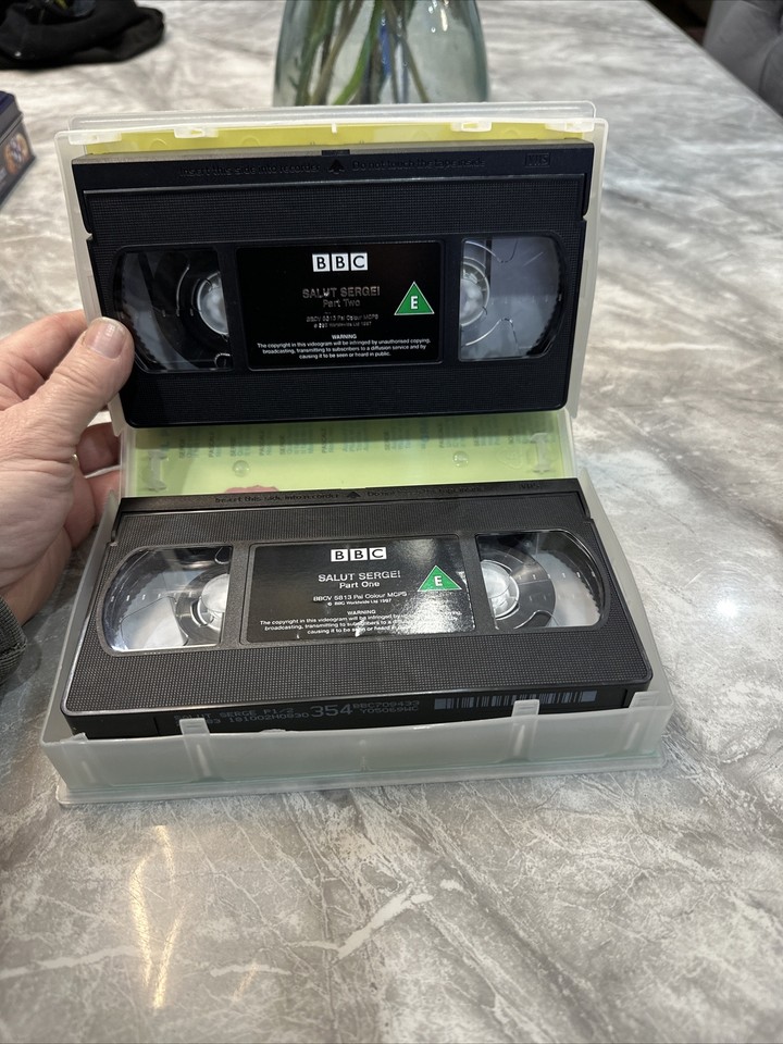 Salut Serge BBC Vhs Learn To Speak French Vhs Tape Children’s French ...