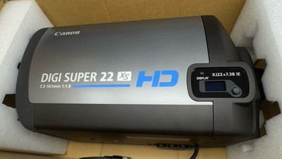Canon DIGI SUPER 22 XS HD Zoom Lens 7.3-161mm f/1.8 B4 Mount XJ22x7.3B ...
