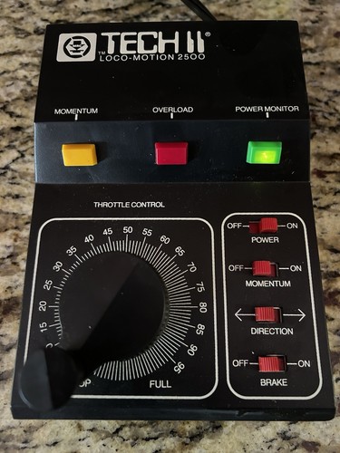 MRC TECH II 2 Loco-Motion 2500 Model Train DC Controller Transformer | eBay