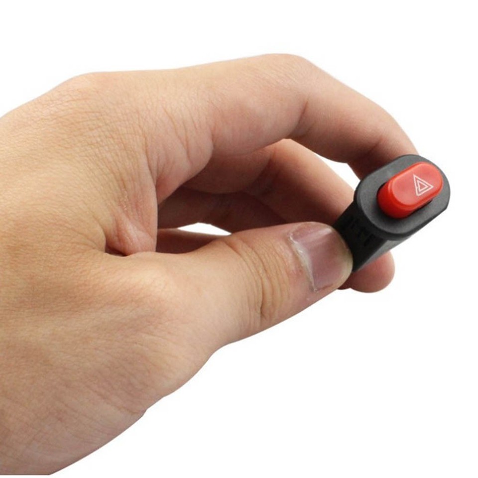 Motor Flash Switch DC12V Double Flash Switch Hazard Light Switch Button ...