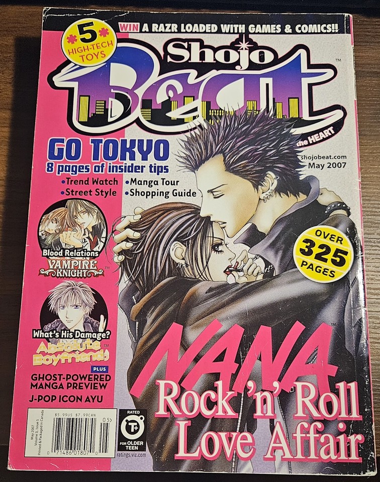 Vintage Shojo Beat Magazines - January-June 2007 | eBay