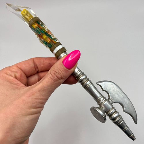 1980s Soviet Handmade Steel Ballpoint Pen Aluminum Plexiglass ...