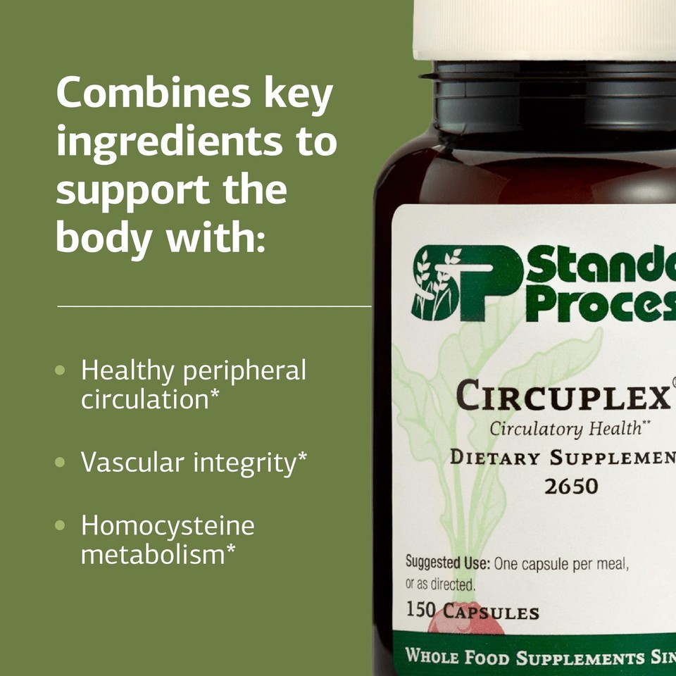 Standard Process Circuplex - Vascular & Nervous System Support - Blood ...