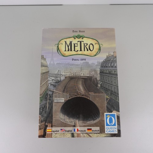 Metro Board Game Dirk Henn Paris 1898 - Queen Games - Complete | eBay