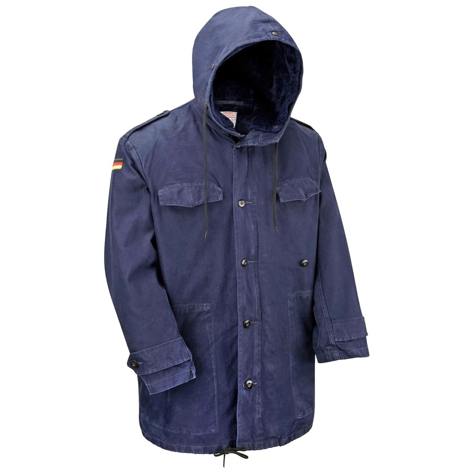Original German Parka Army Surplus Vintage Bundeswehr Lined Long Coat ...
