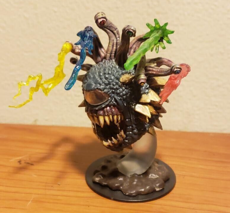 Dungeons & Dragons D&D Beholder Miniature pro painted (w/ both sets ...