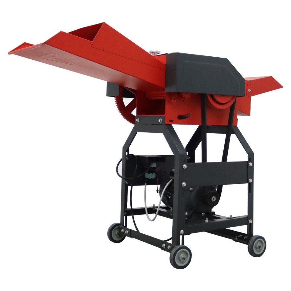 Electric Hay Cutter Straw Grass Crusher Pulverizer Shredder 110V 4 ...