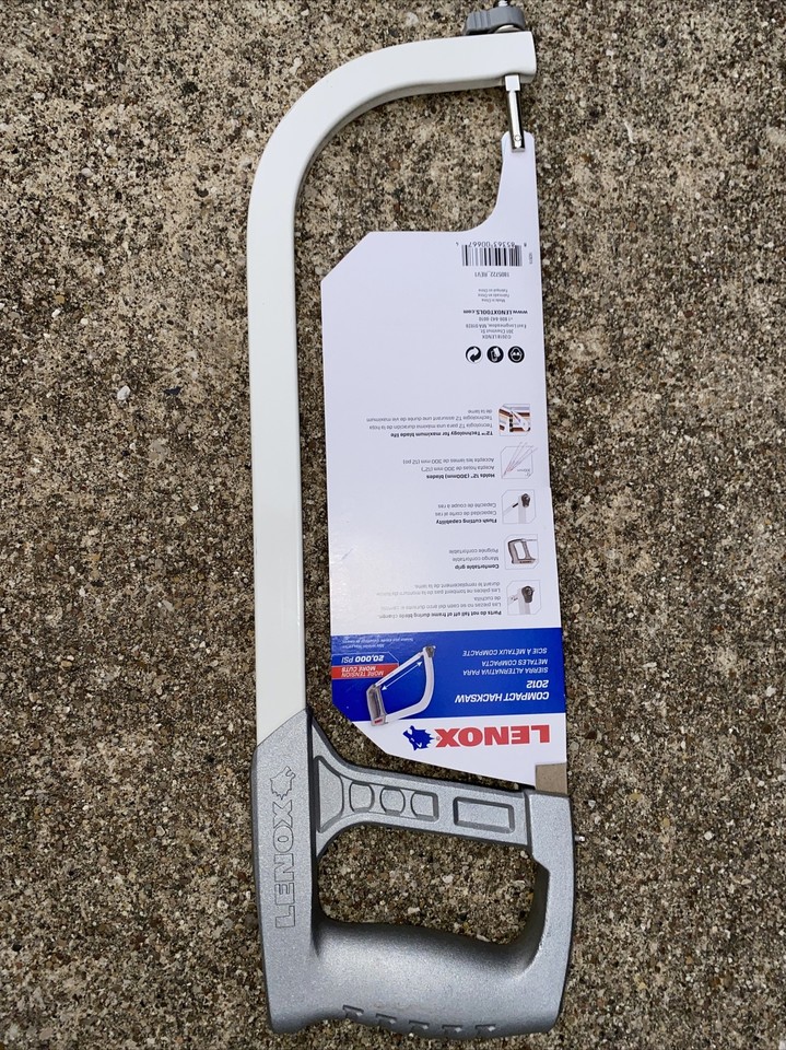 Lenox 1805722 Compact Hacksaw Frame 12" | eBay