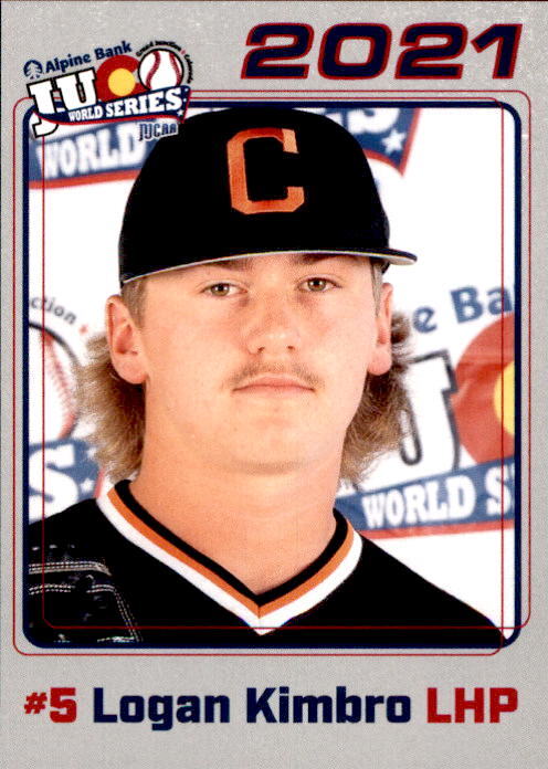 2021 Cowley Tigers Juco Cards #21 Logan Kimbro Iowa Park Texas TX Baseball Card | eBay