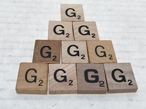 10 Scrabble Letter G Replacement Tiles or for Crafts | eBay