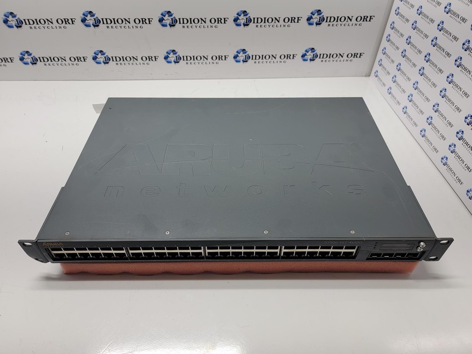 Aruba Networks S2500-48t-4x10G 48-Port Switch 4 SFP+ Ports Grade B SKU ...