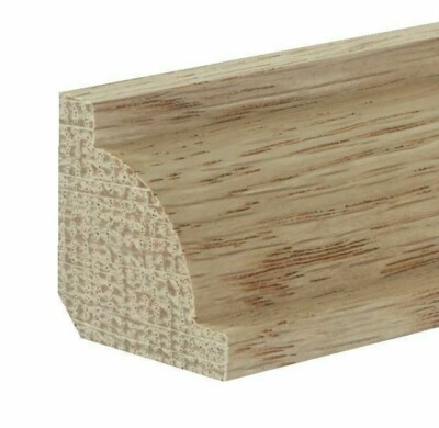 Solid Oak Beading | Double Step Ovolo Glazing Bead | 0.9m, 2.4m, 3.0m ...