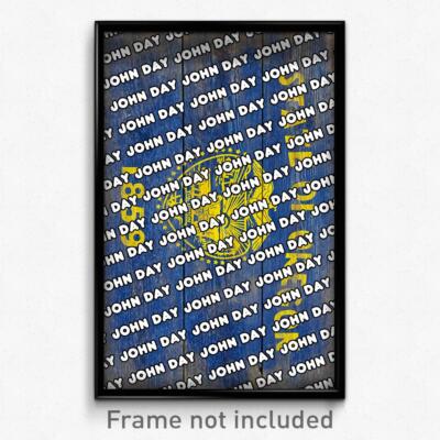 John Day Oregon Poster (OR City Souvenir 11x17 Town Print) | eBay