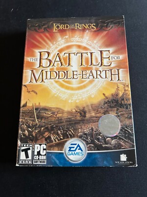 The Battle for Middle Earth - EA Games, 2004, PC, CD-ROM - Complete ...