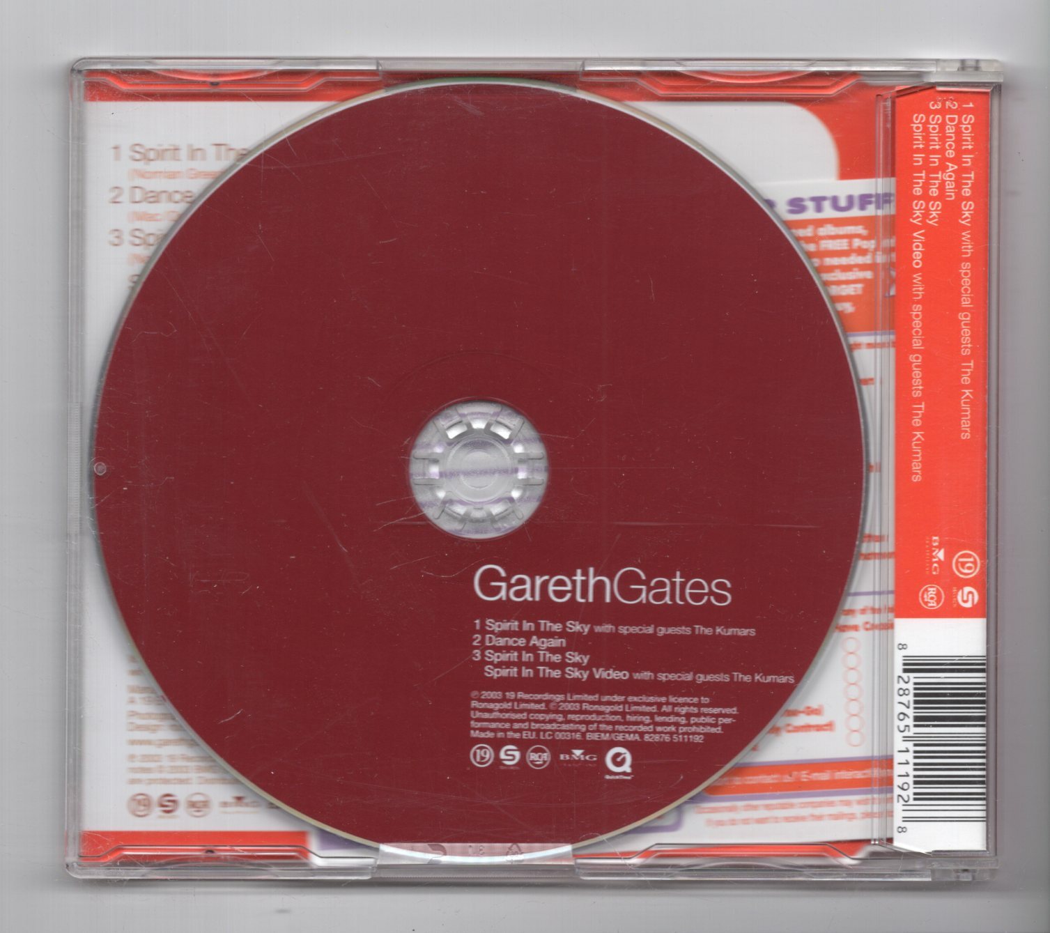Spirit in the Sky, Pt. 1 by Gareth Gates (CD, 2003) for sale online | eBay