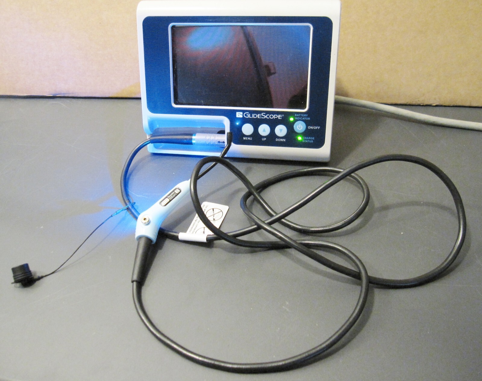 Verathon GlideScope Portable GVL Video Laryngoscope Monitor w/GVL 1-2 ...
