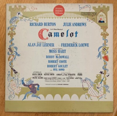 Camelot Original Broadway Cast Vinlyl 28947960621| eBay