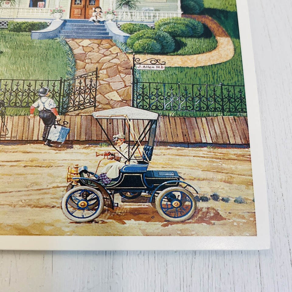 Hallmark Blank Greeting Card Lot 2 Colonial House Scenic Landscape View ...