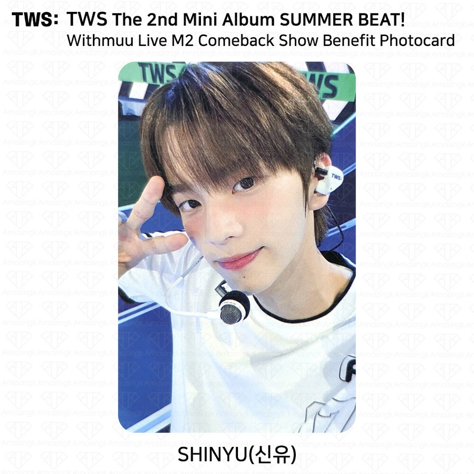 TWS The 2nd Mini Album SUMMER BEAT Withmuu M2 Comeback Show POP UP ...