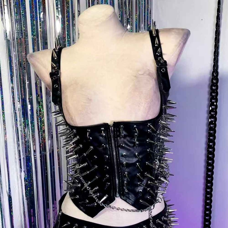Emo Harajuku Goth E-Girls 2025 Gothic Tank Kawaii Eco Punk Rock Y2K ...