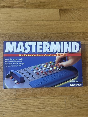 Vintage Mastermind Codebreaker Logic Board Game 1996 Pressman Retro | eBay