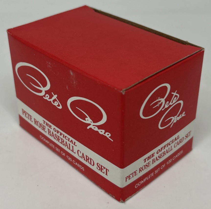 1985 Topps Pete Rose The Official Baseball Card Set Renata Galasso 120 ...
