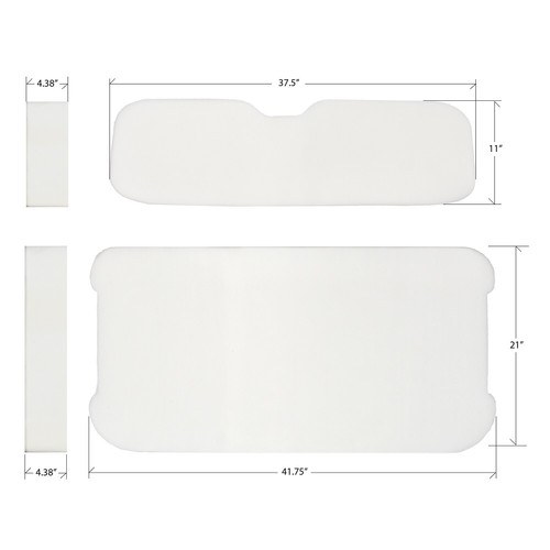 EZGO TXT (1996-2013) Replacement Foam Inserts For Golf Cart Seat | eBay